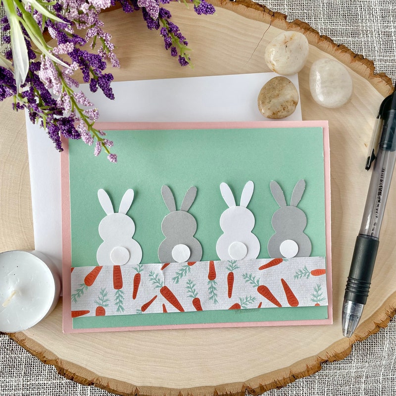 Diy Easter Card - Etsy
