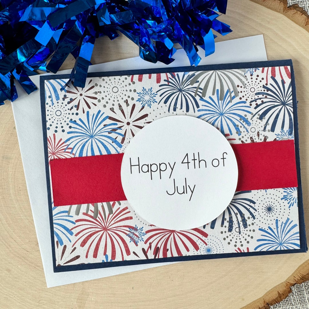 Patriotic Card Kit, Thank A Veteran Cards, 4th of July Card Kit ...