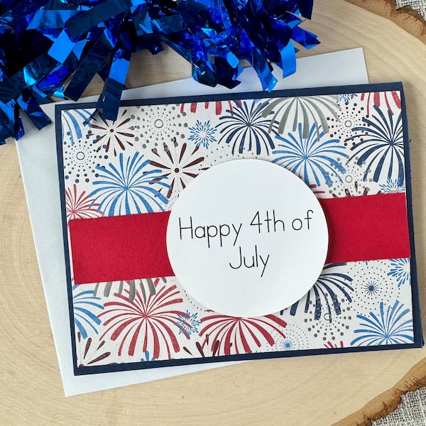 4th of July Cards - Etsy