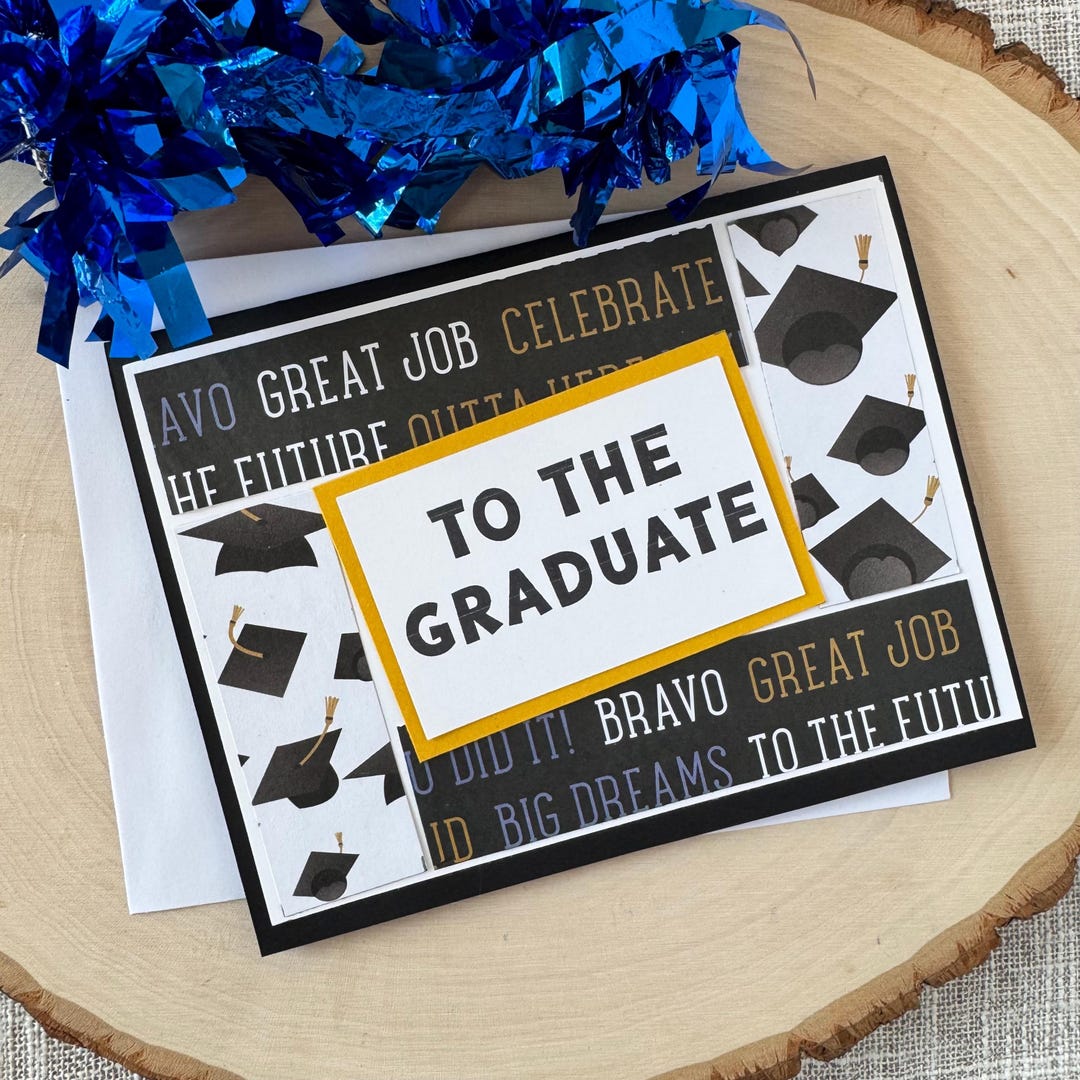 Graduation Card Kit, DIY Graduation Cards - Etsy