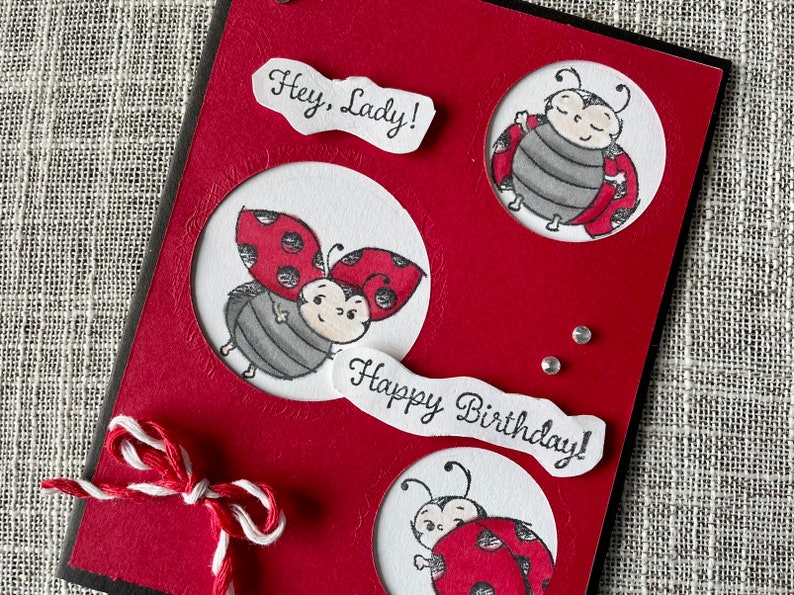 Ladybug Birthday Card Birthday Cards for Kids Ladybug Gifts - Etsy