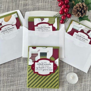 Christmas Stocking DIY Card Kit, Christmas Card Kit, DIY Holiday Cards ...