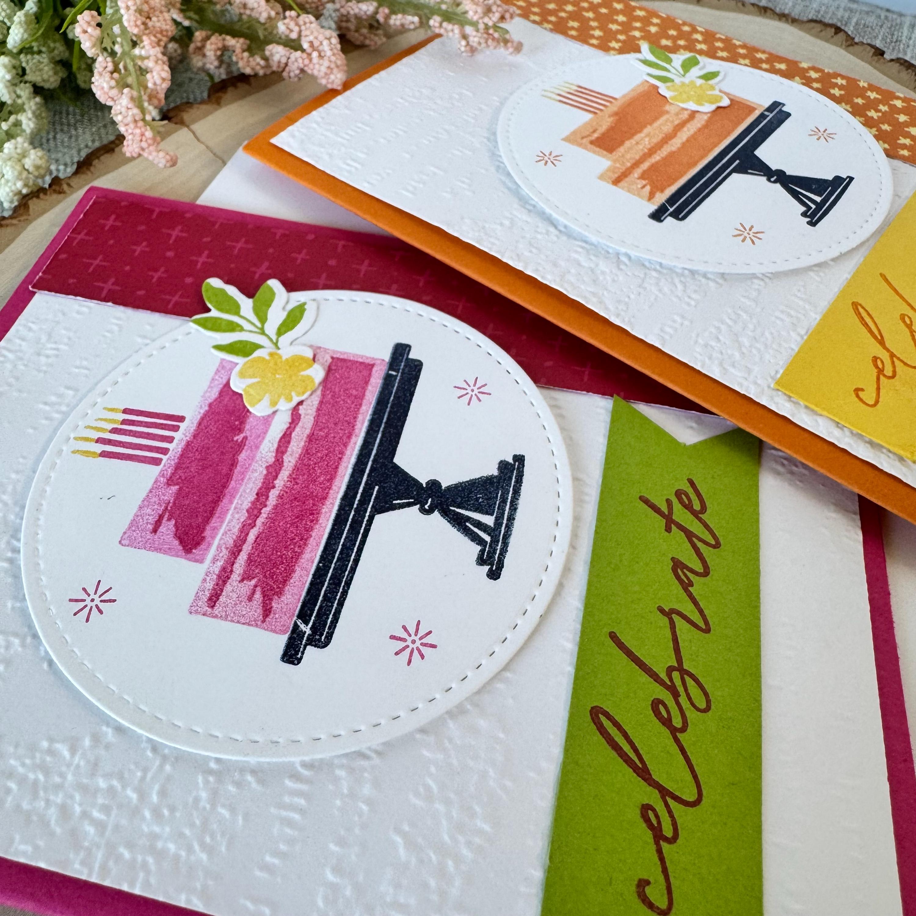 Handmade Cake Celebration Card, Personalized Birthday Card - Etsy