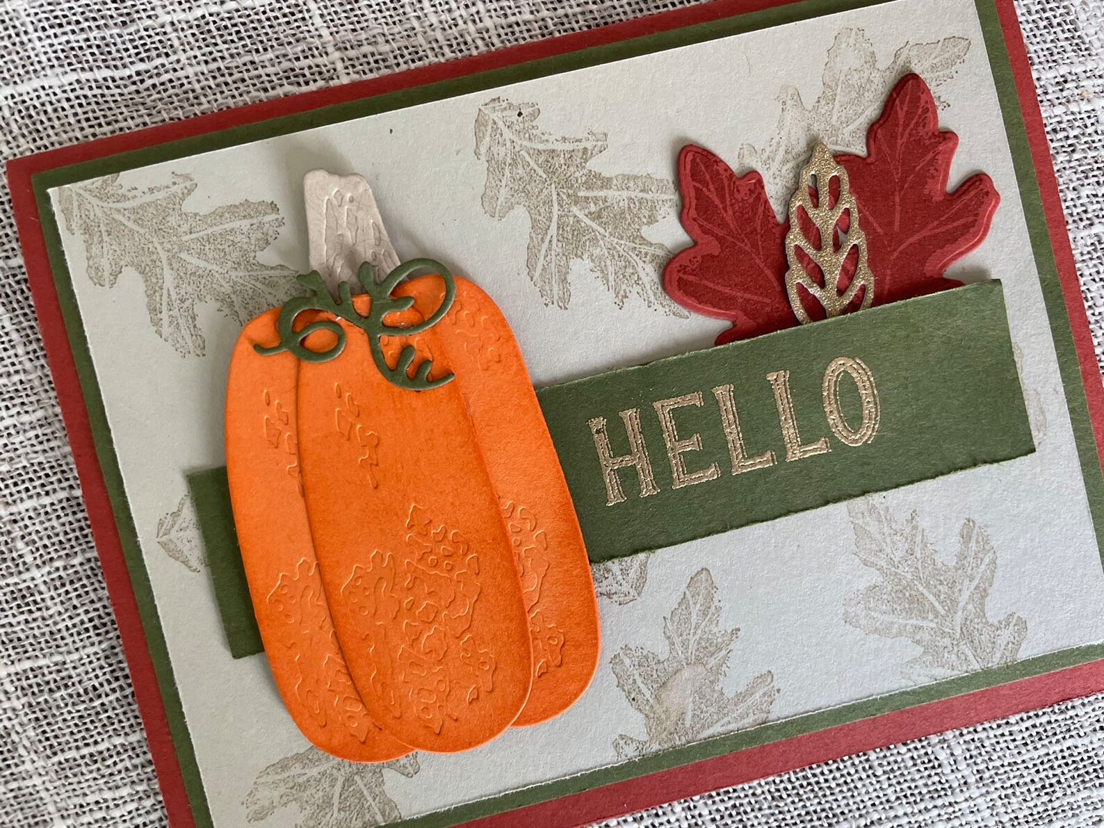 Fall Greeting Card Set Handmade Autumn Cards Cards With - Etsy