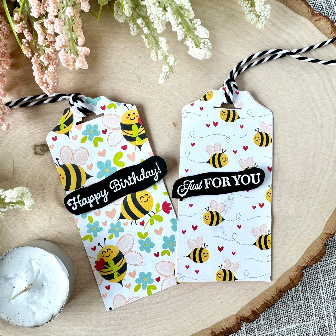 DIY Gift Tag Kit, Make Your Own Gift Tags, Birthday Gift Tag Set ...