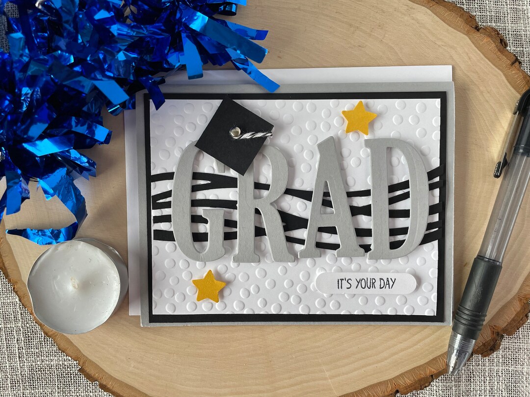 Graduation Card Kit, DIY Graduation Cards, Card Crafting Kit, Handmade ...
