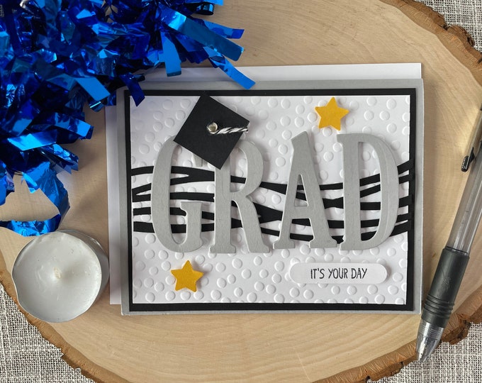 Graduation Card Kit, DIY Graduation Cards, Card Crafting Kit, Handmade ...