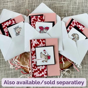 Valentine Card Kit, DIY Valentines, Bee Mine Valentines, Valentine Card ...
