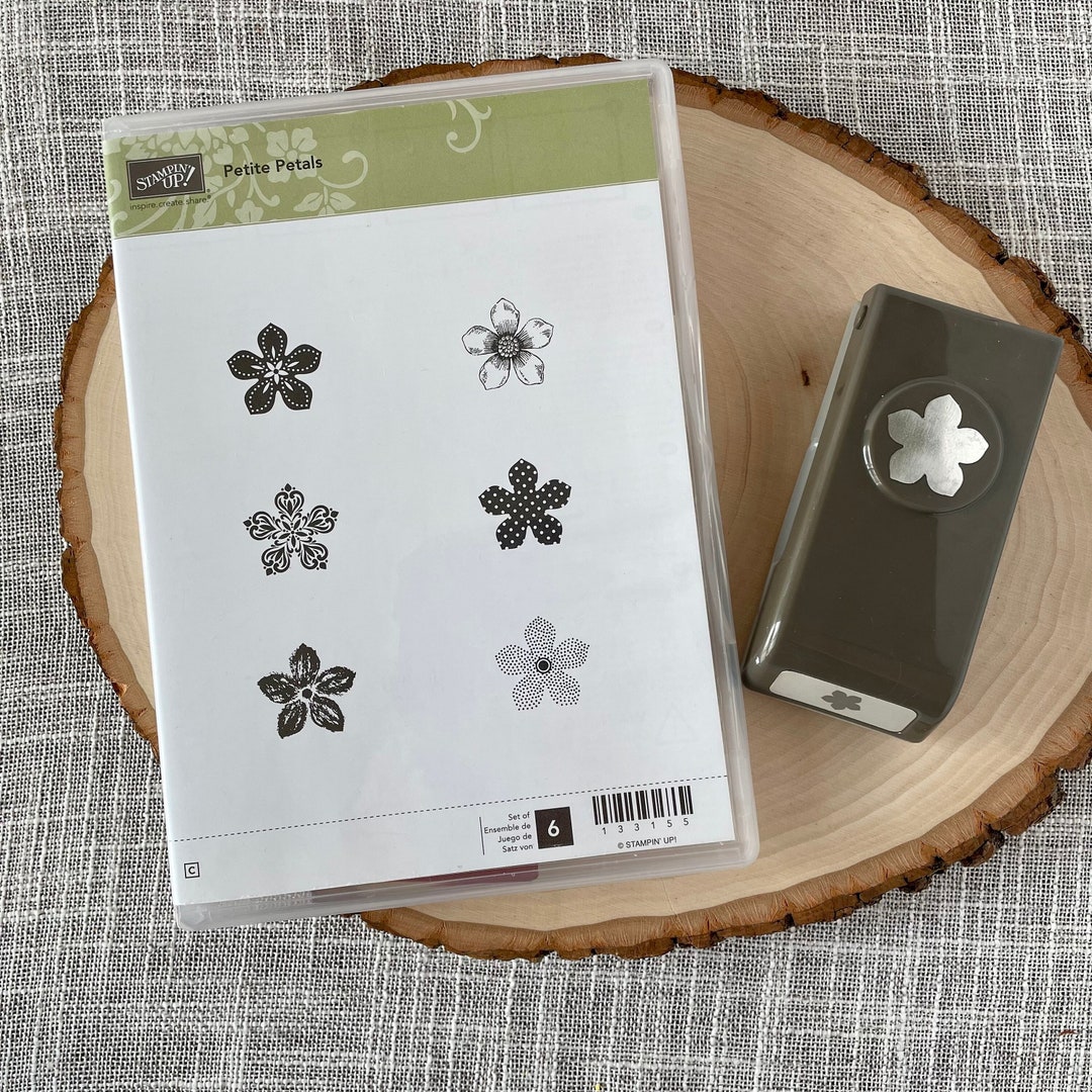 Retired Stampin' UP Stamps With Punch, Stampin' UP Petite Petals ...
