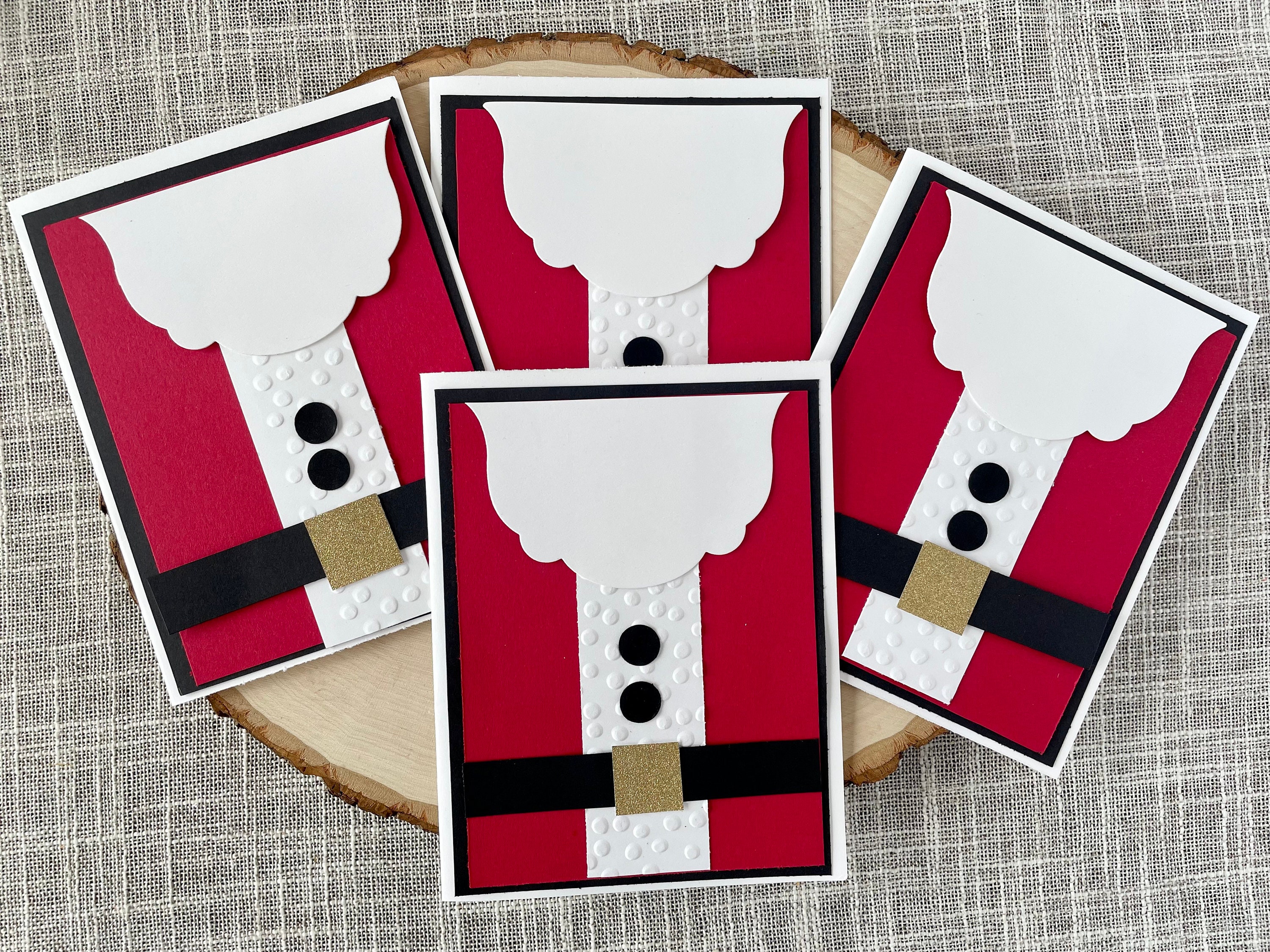 Santa Suit Card Idea