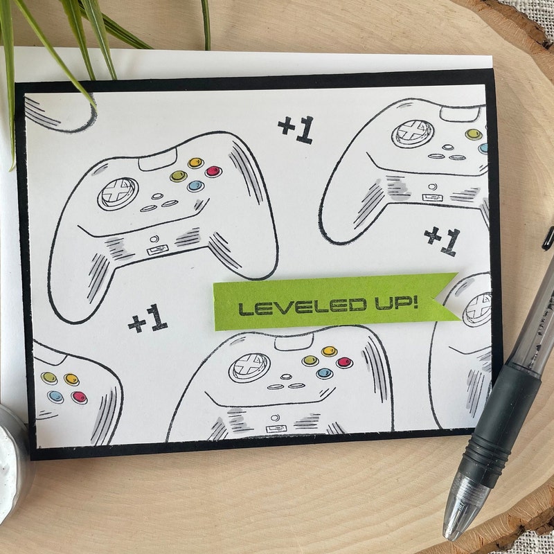 Video Game Card - Etsy