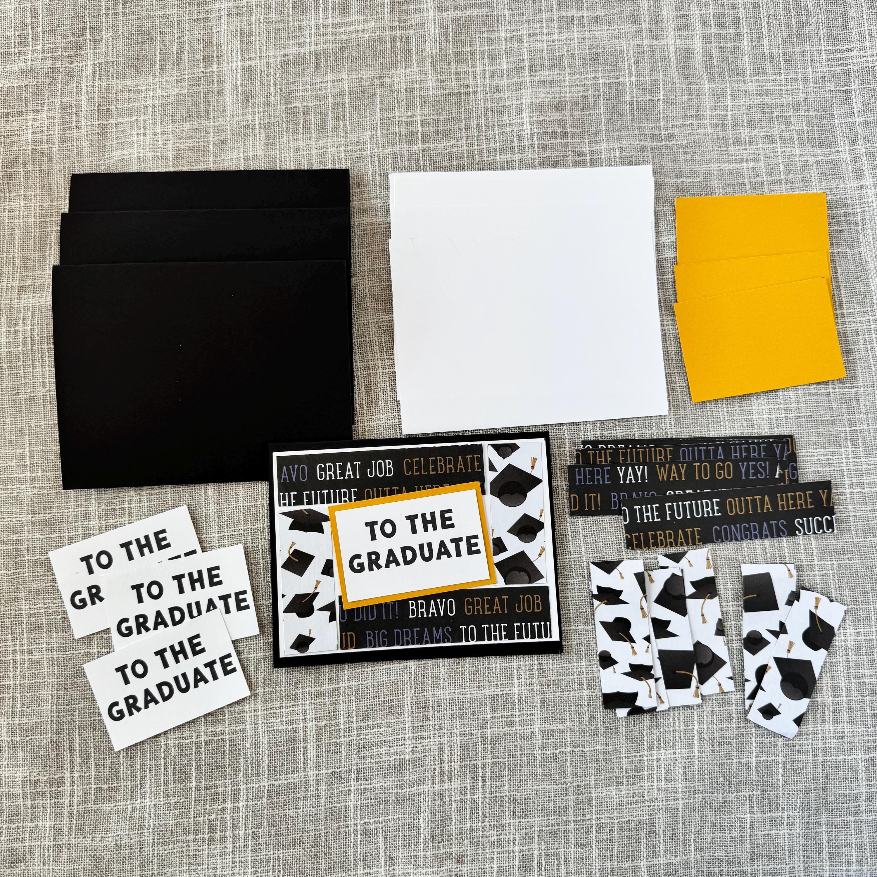 Graduation Card Kit, DIY Graduation Cards - Etsy