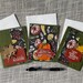 Fall Greeting Card Set, Handmade Thanksgiving Cards, Happy Harvest ...