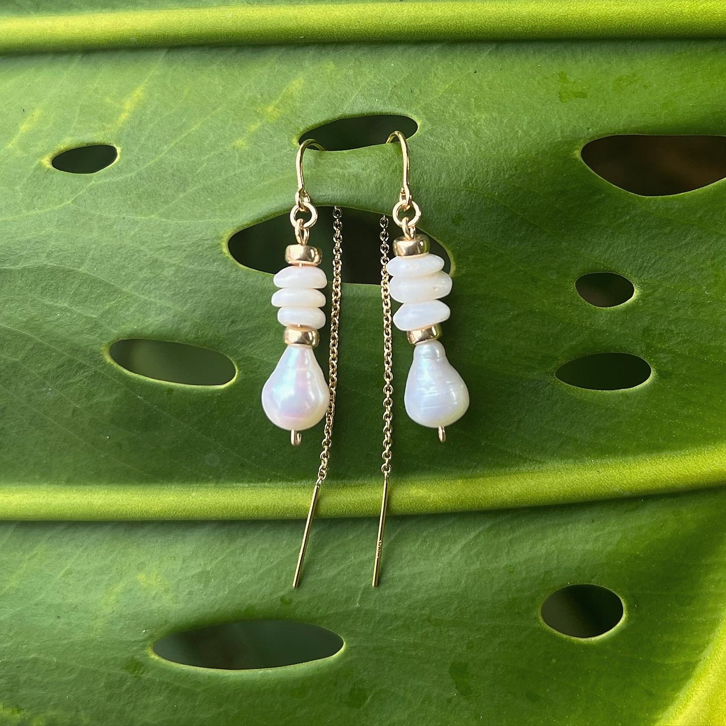 Puka Shells , Gold Filled Beads and Akoya Pearls - Etsy