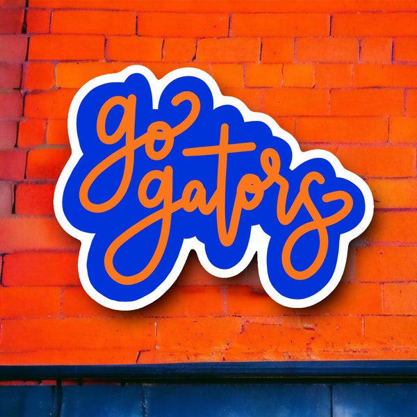 Florida Gators Decal - Etsy