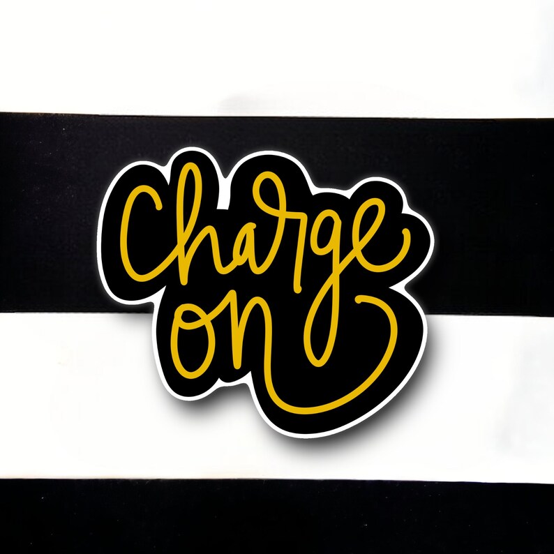 Charge on Sticker UCF Knights Sticker Pack MacBook Keyboard Stickers ...