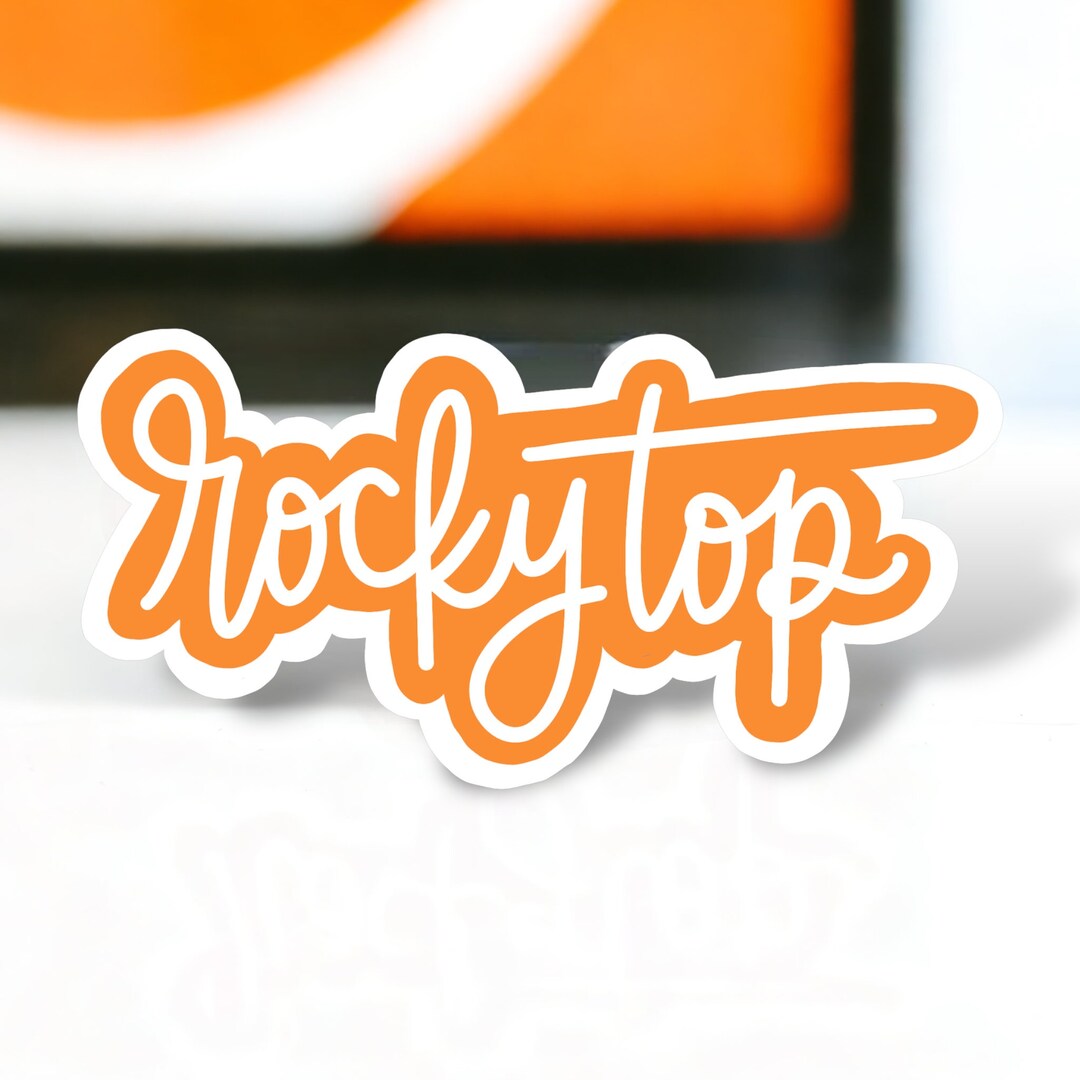 Rocky Top Sticker Tennessee Volunteers Decals MacBook Keyboard Stickers ...