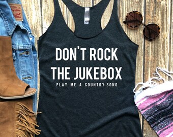Rock tank top | Etsy