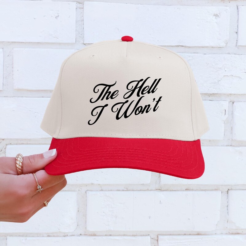 The Hell I Will Hat - Etsy