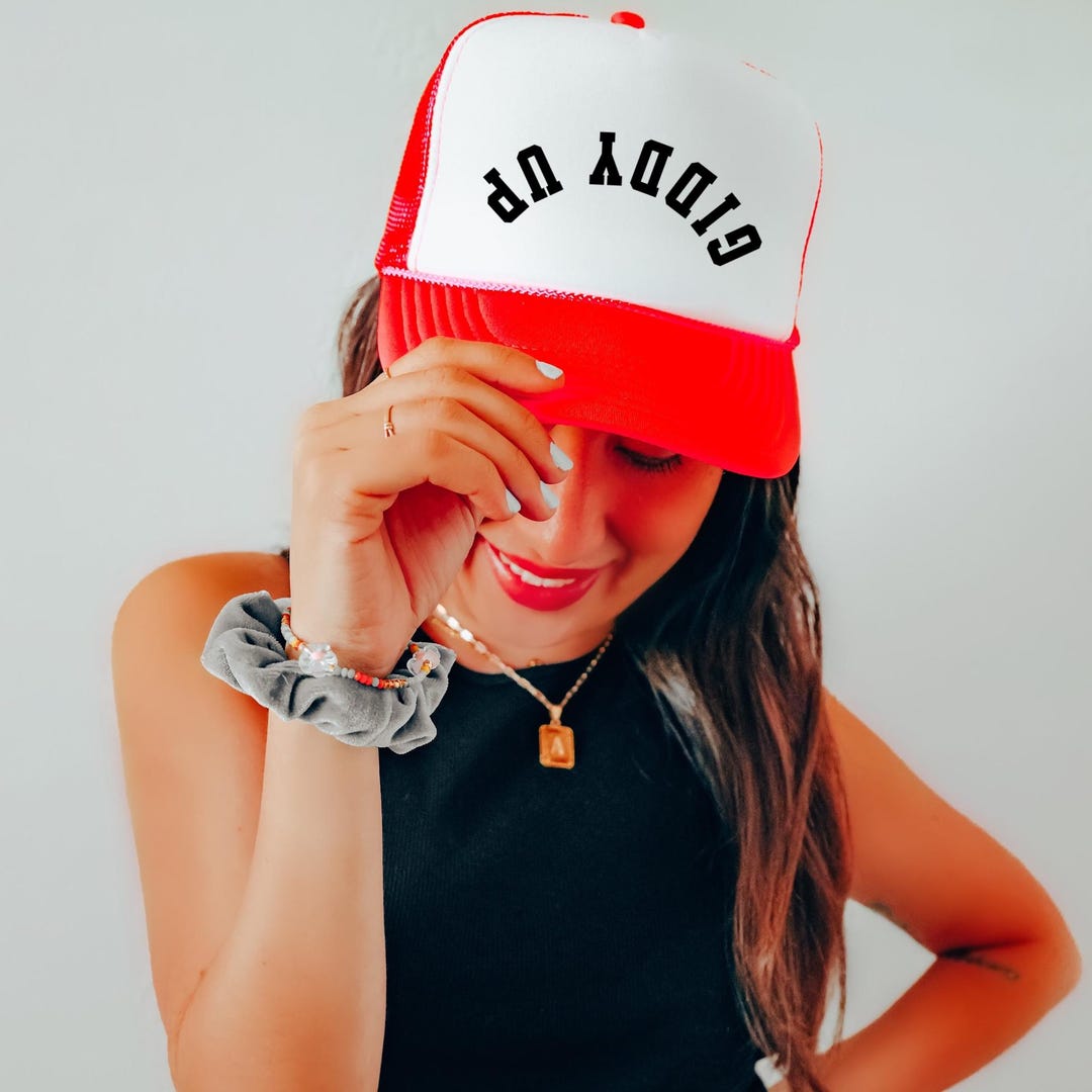 Upside Down GIDDY UP | Cowgirl Hat | Western Fashion | Honky Tonk ...