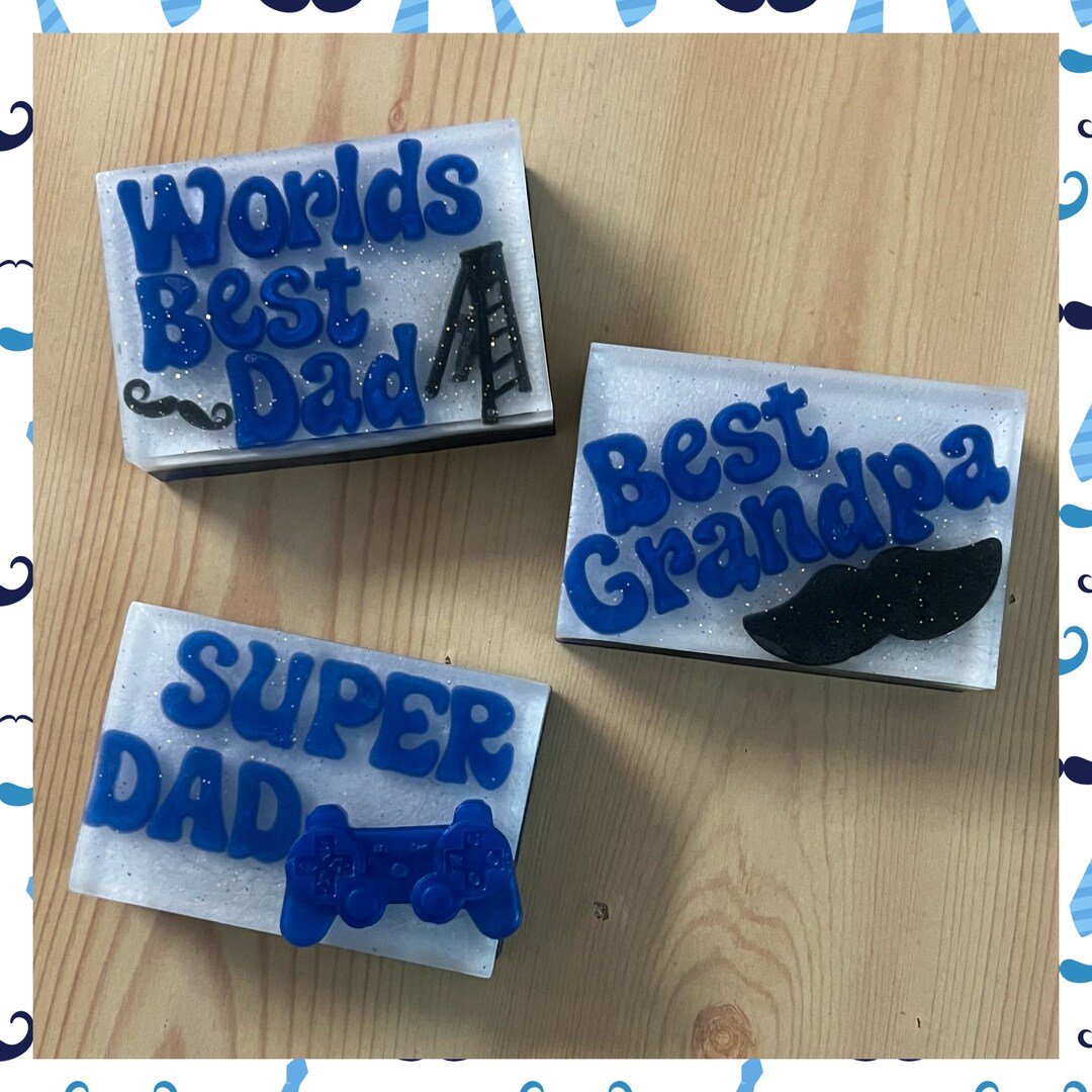Father's Day Soaps. Soaps With Phrases. Dad Soap (17 Different Styles ...