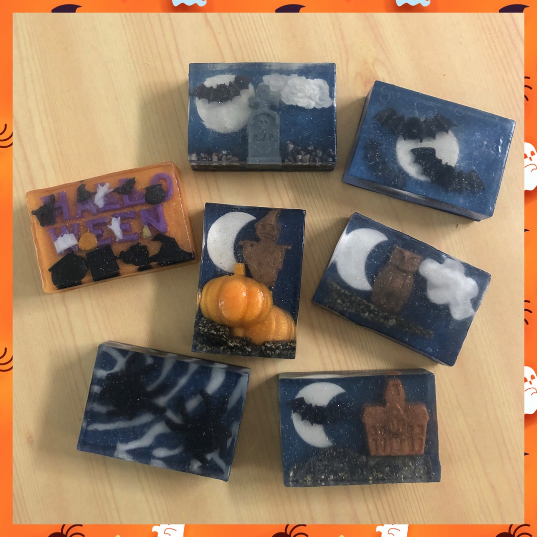 Halloween Soaps. Picture Soaps. Big Size 7 Different Styles: House ...