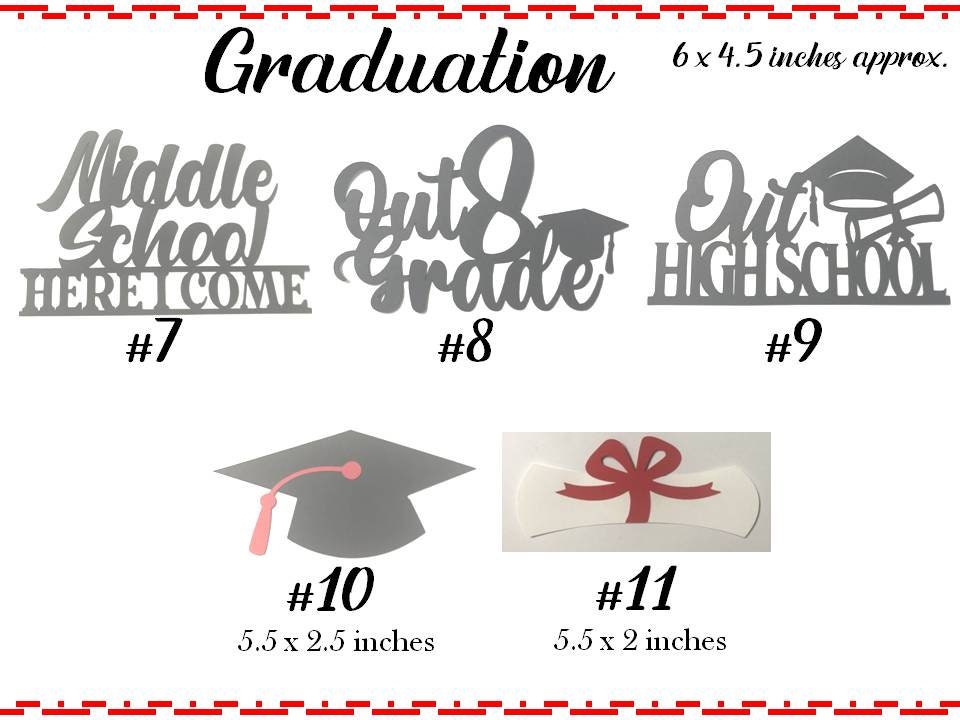 Graduation Cake Toppers. Grad Cake Topper. Class of Cake - Etsy