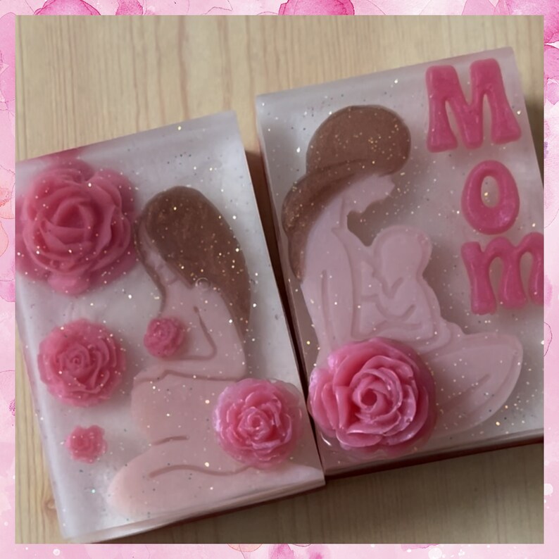 Mom Soaps. Gift for Mother's Day (2 Different Styles). Mommy Soap. Mom ...