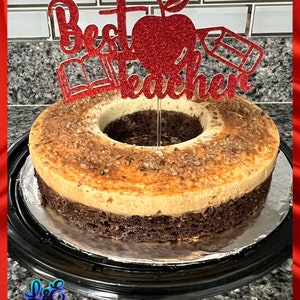 Teacher Cake Topper. School Cake Topper (3 Different Styles) [best ...