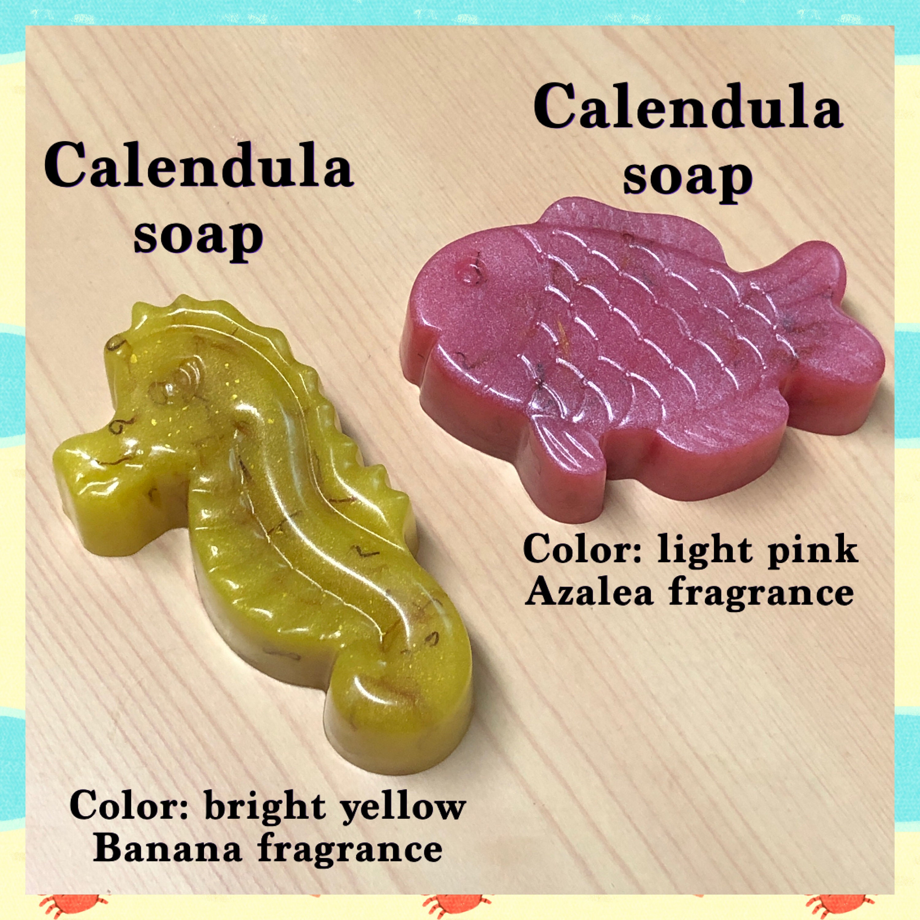 Sea Soaps, 7 Different Styles. Special Soaps of Your Choice. Summer ...
