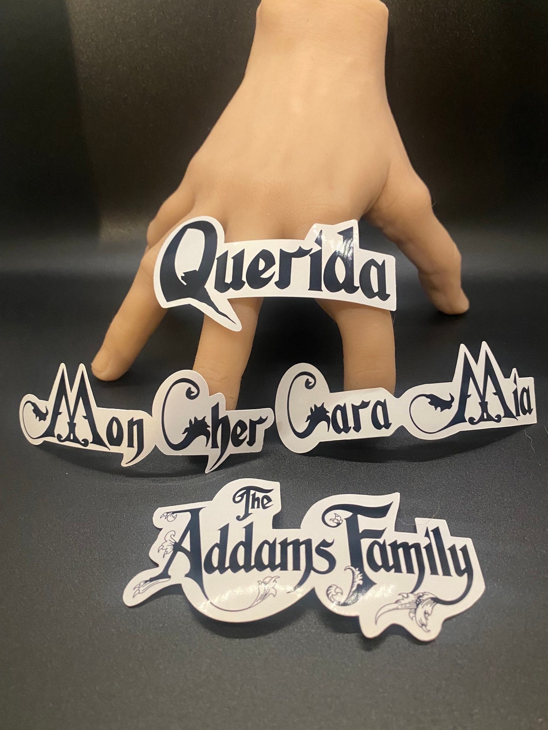 Cartoon Addams Family Stickers - Etsy