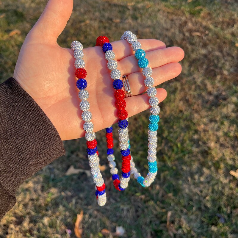 Polly World Baseball Necklace - Etsy