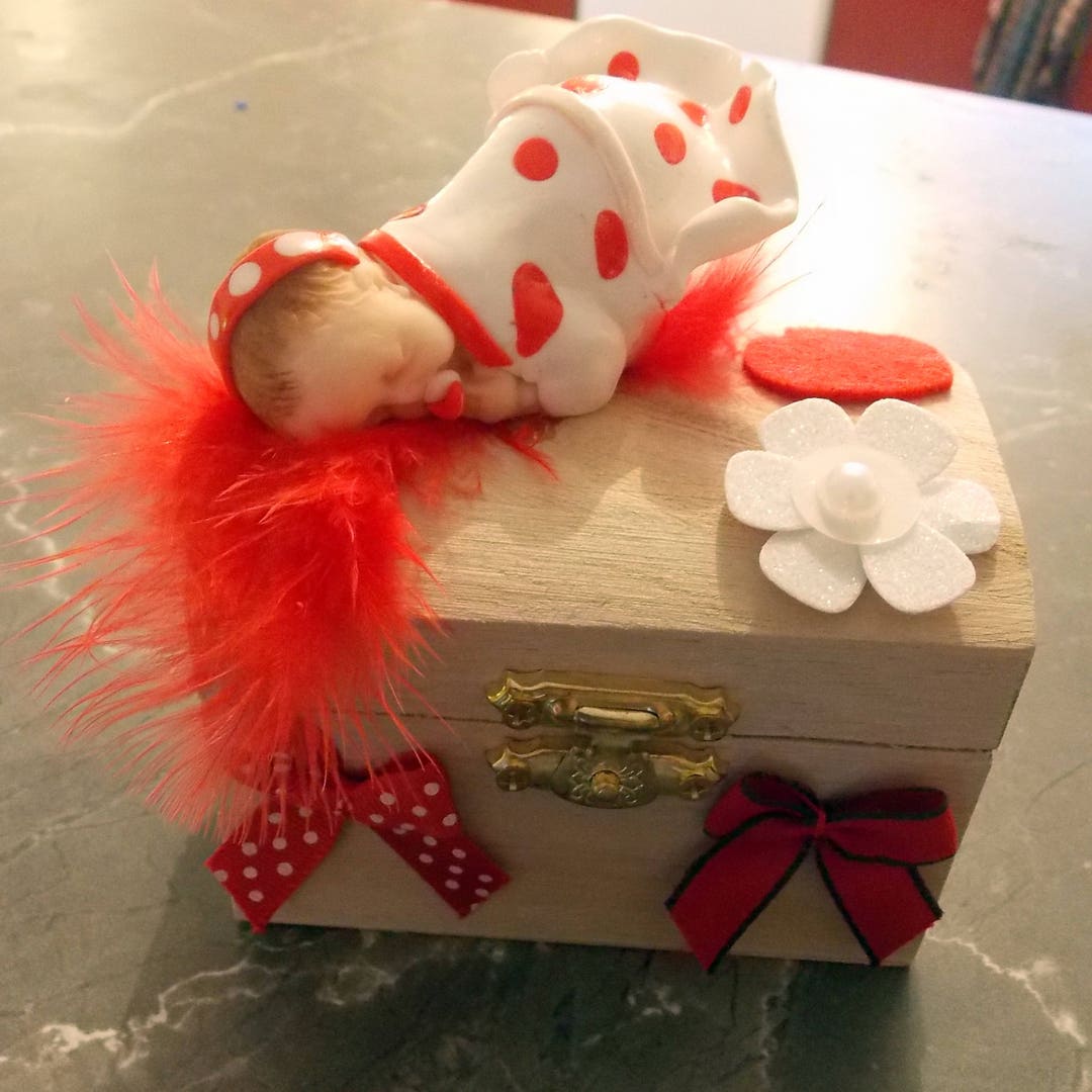 Box of Memories, Teeth... Baby Fimo Little Girl - Etsy