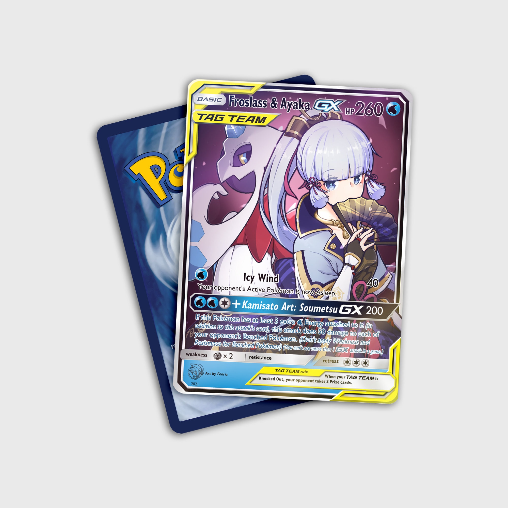 Pokemon Froslass Card
