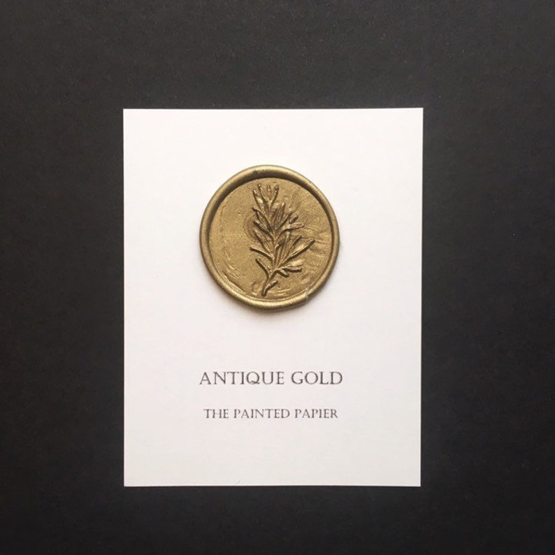 Custom Pre Made Self Adhesive Wax Seals Wax Seal Stickers | Etsy