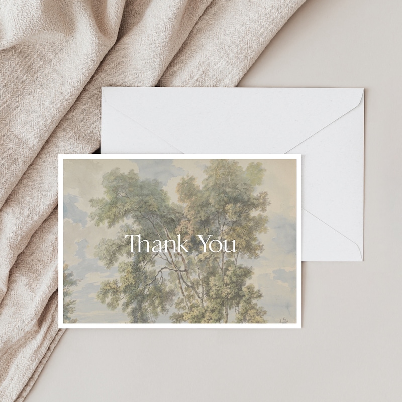 Art Thank You Cards - Etsy