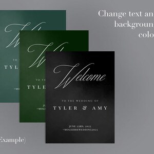 Morgana: Halloween Wedding Welcome Sign Gothic Halloween - Etsy