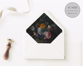 Envelope Flap Liner Template Envelope Liner Insert Printable - Etsy