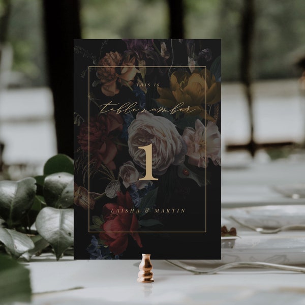 Table Floral - Etsy