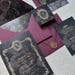 Fae | Dark Floral Wedding Invitation Set, Moody Floral Wedding ...