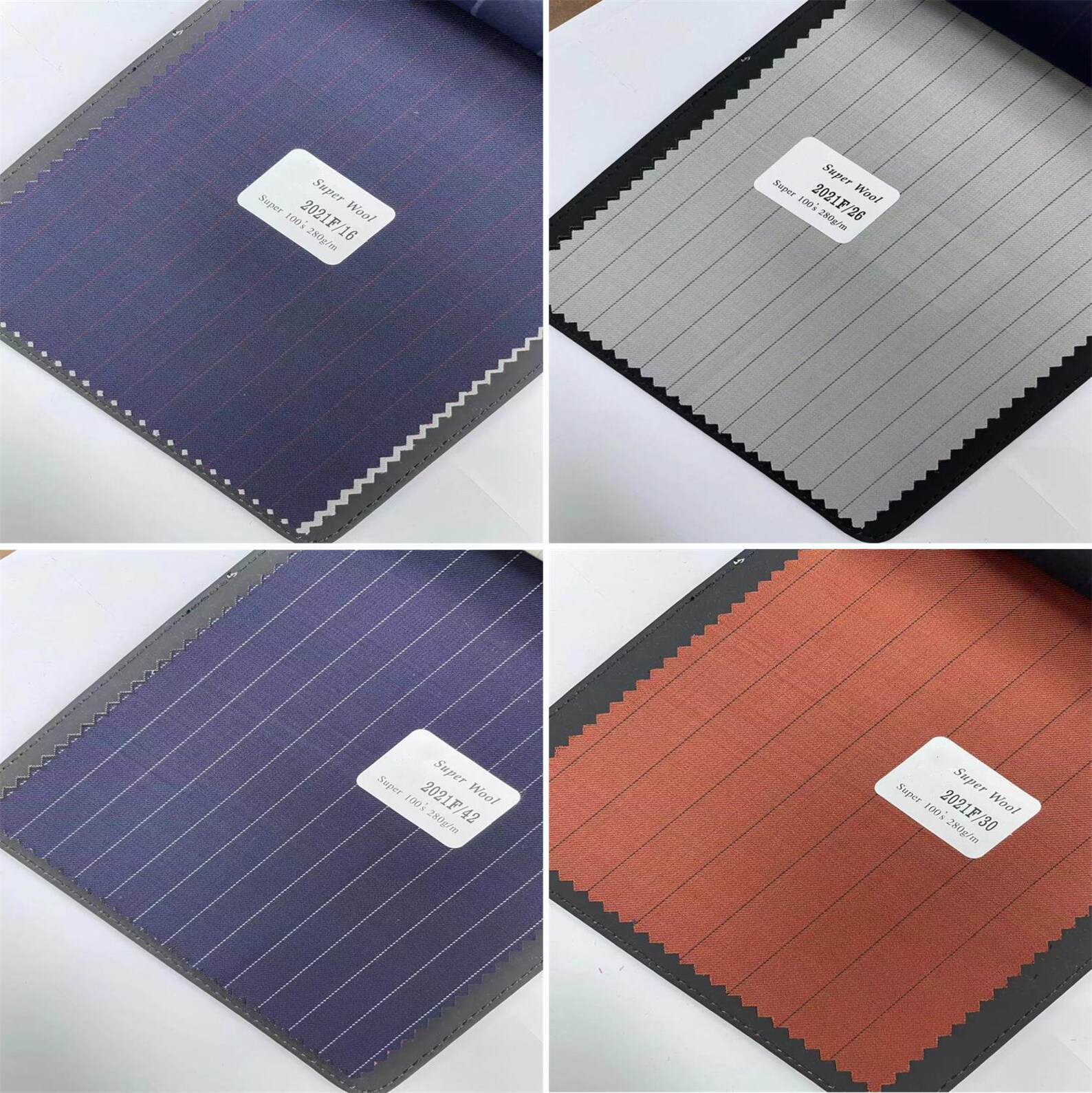 Worsted Stripe Suiting Fabric 50% Merino Wool Suit Fabric by - Etsy