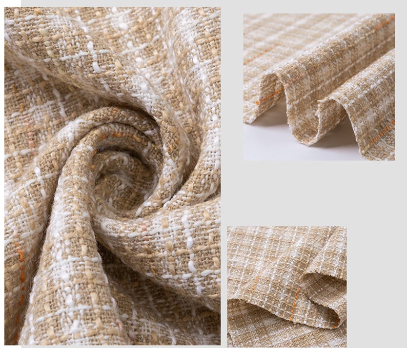 Boucle Fabric Tweed Fabric Boucle Stoff Coat Fabric by the - Etsy