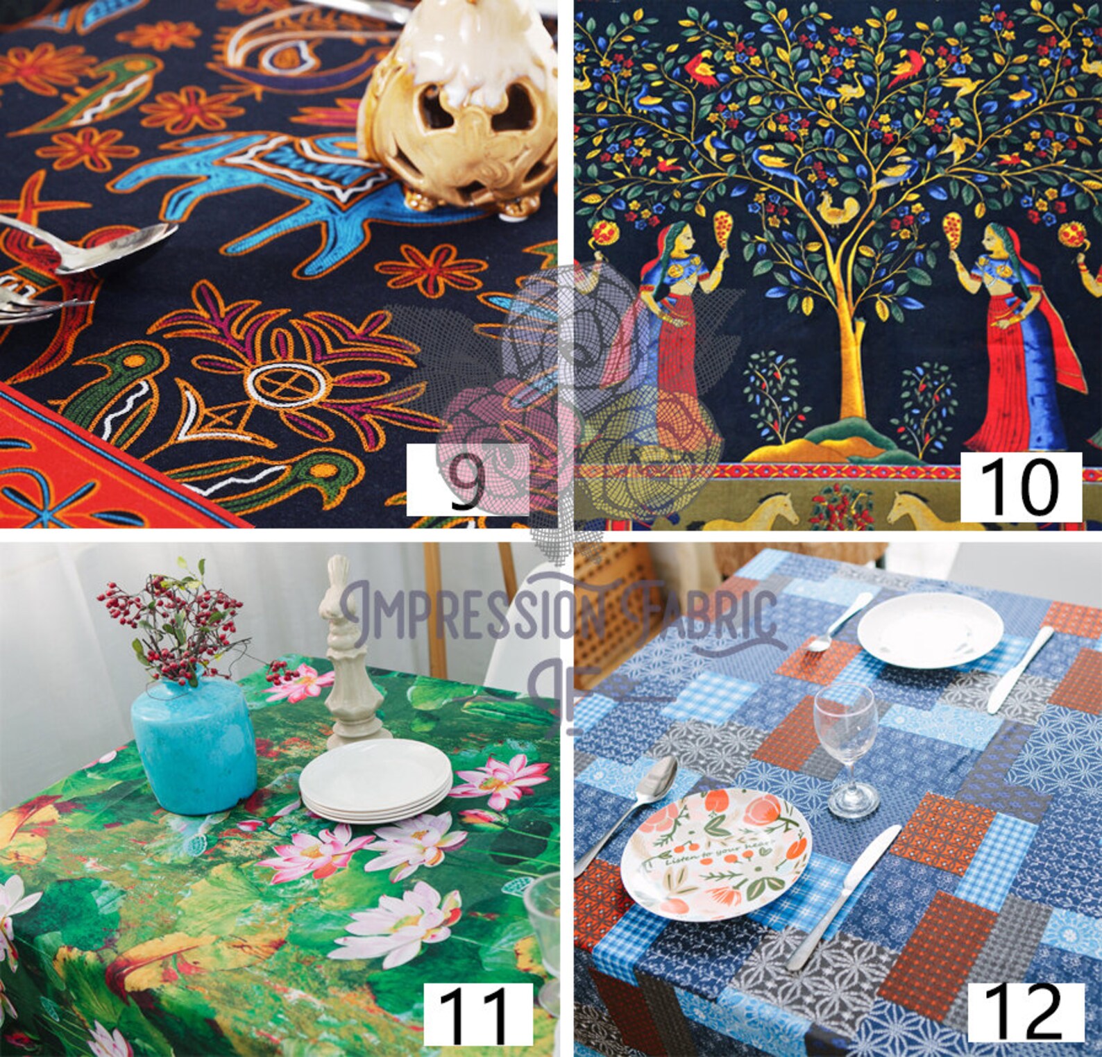 Indian Style Fabric Upholstery Fabric by the Half Yard - Etsy