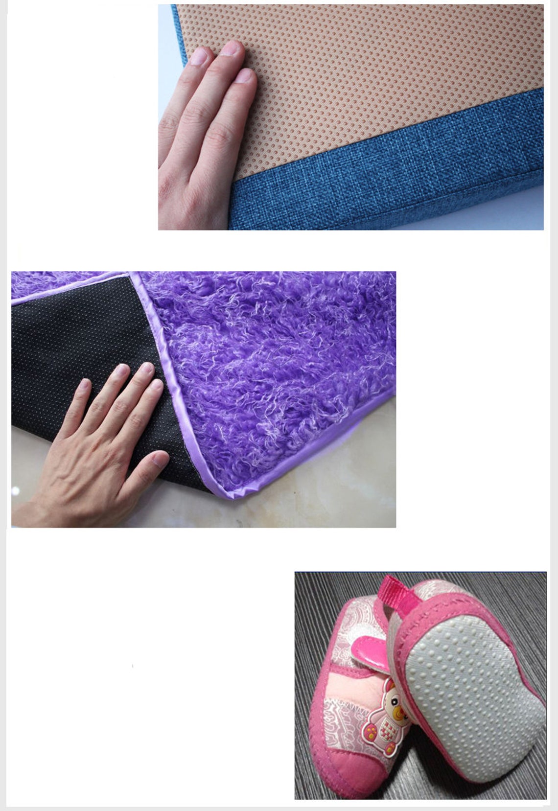 Dotted Non Slip Fabric Anti Slip Fabric Grip Fabric Non - Etsy