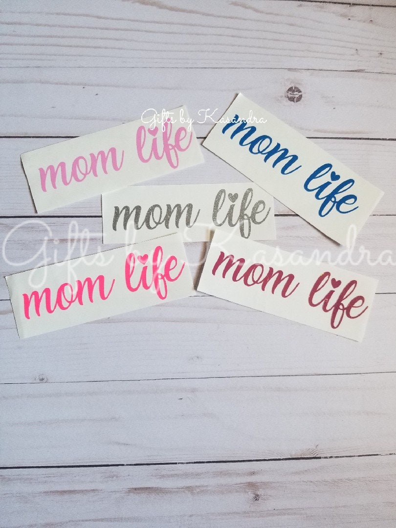 Mom Life Decals - Etsy