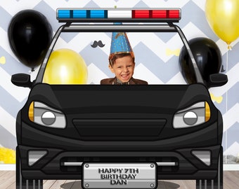 Police Car Photo Prop - Etsy
