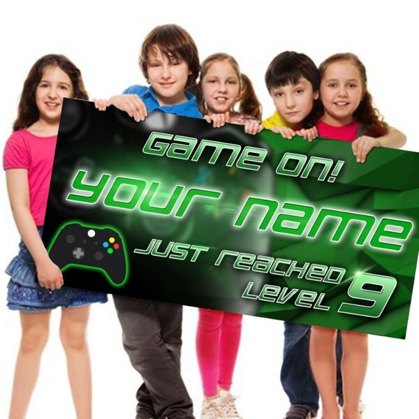 Xbox Birthday Banner - Etsy