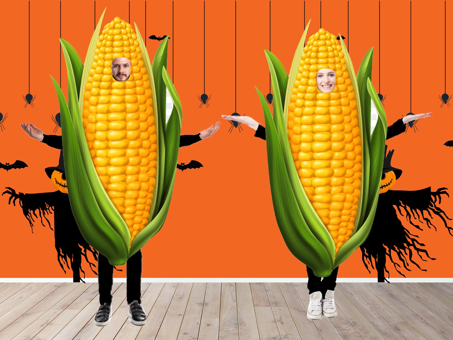 Corn Halloween Costume Photo Prop DIY Poster Personalized - Etsy