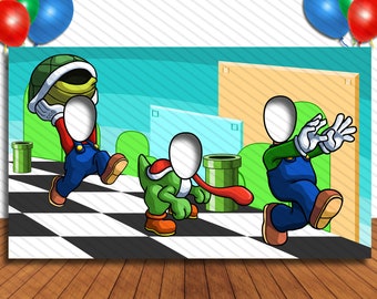 Mario Photo Booth | Etsy