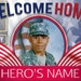 Welcome Home Military Banner, Deployment Homecoming Banner, Military ...